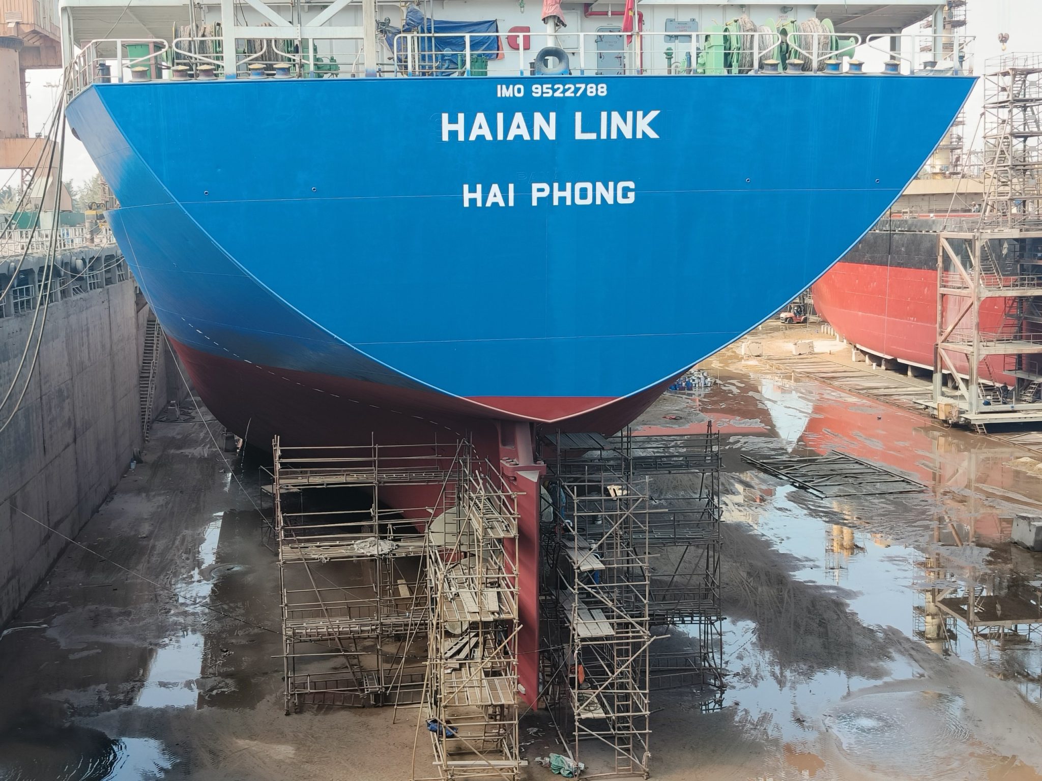 Sơn Hải Phòng hân hạnh là nhà cung cấp sơn cho tàu HAIAN LINK - Sơn Hải ...